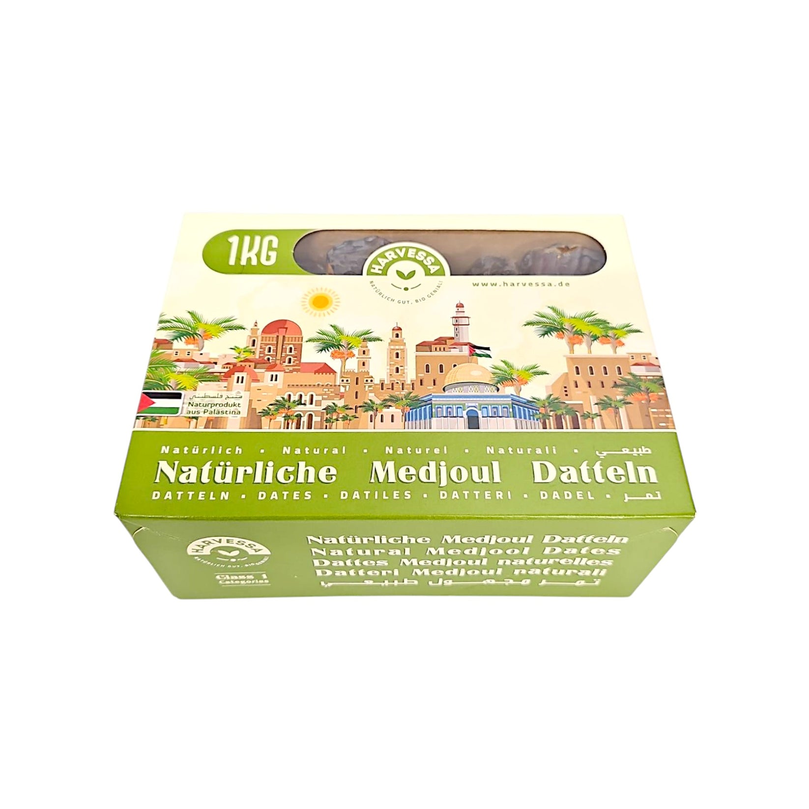Medjool Datteln Premium 1kg – Hochwertige Medjoul Datteln – Dattellia ...